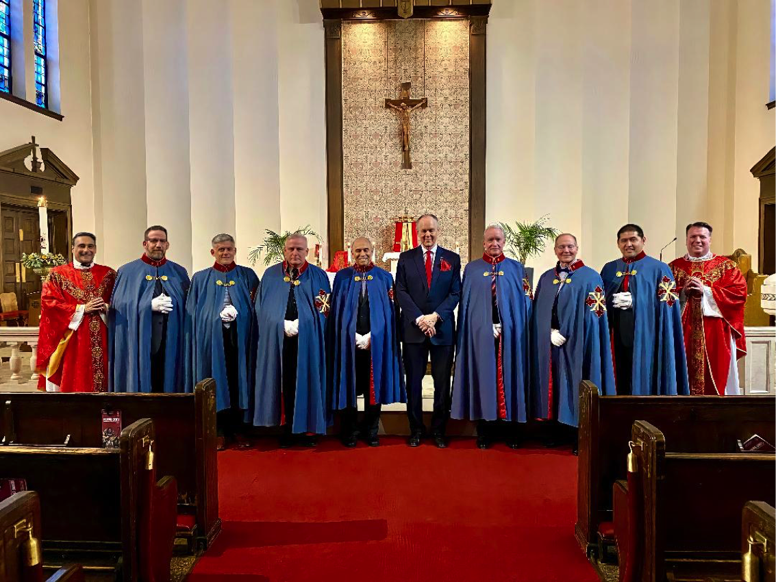 The Royal Commission of the United States celebrated a Mass ...